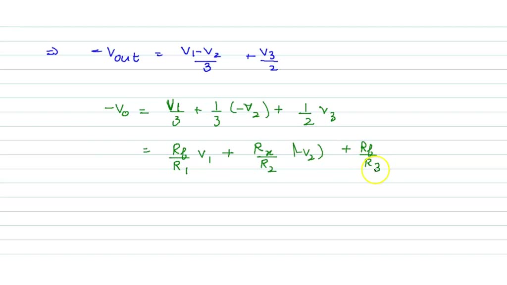 ⏩SOLVED:Using only two op amps, design a circuit to solve… | Numerade ⏩SOLVED:Using only two op amps, design a circuit to solve… | Numerade