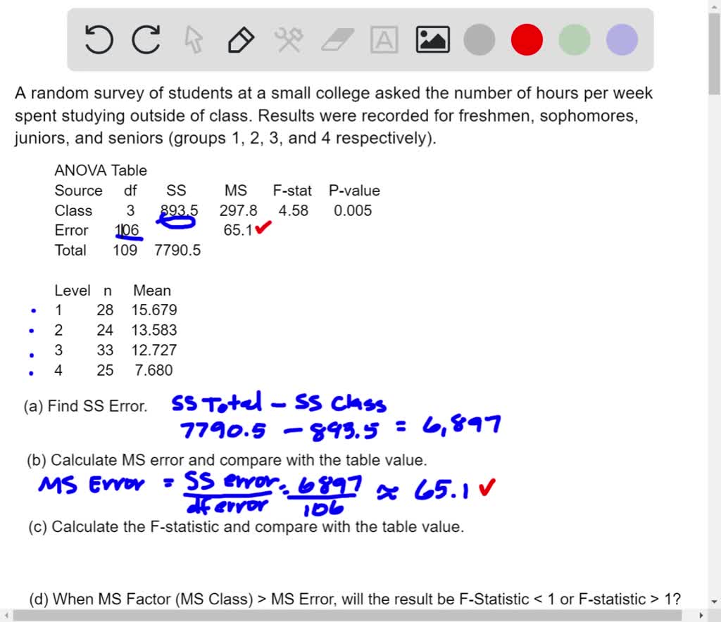 SOLVED:A random survey was done at a small Lutheran college, and the ...
