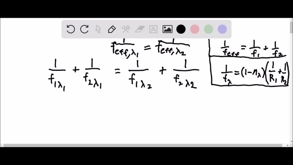 SOLVED:(a) Using the result of Problem 3, show that a compound lens ...