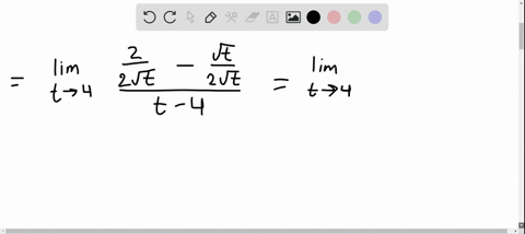 SOLVED:Calculate the limits in #1-44. Identify which limit laws you use ...