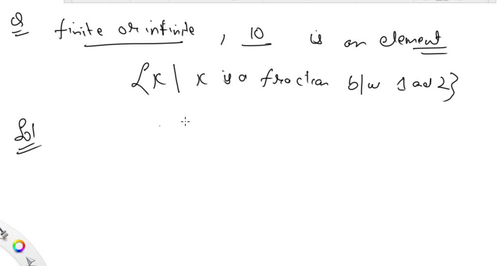 Solved Decide Whether The Object Described Is Indeed A Set Is Well Defined Give An Altemate