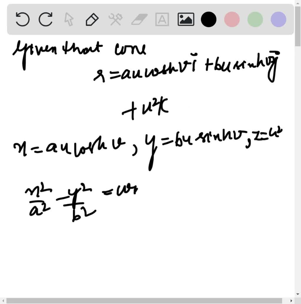 Consider the helicoid parametrized by X⃗(u, v)=(v cosu, v sinu, c u ...