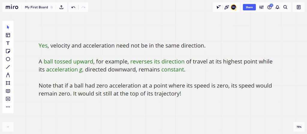 SOLVED:Can an object reverse its direction of travel while maintaining ...