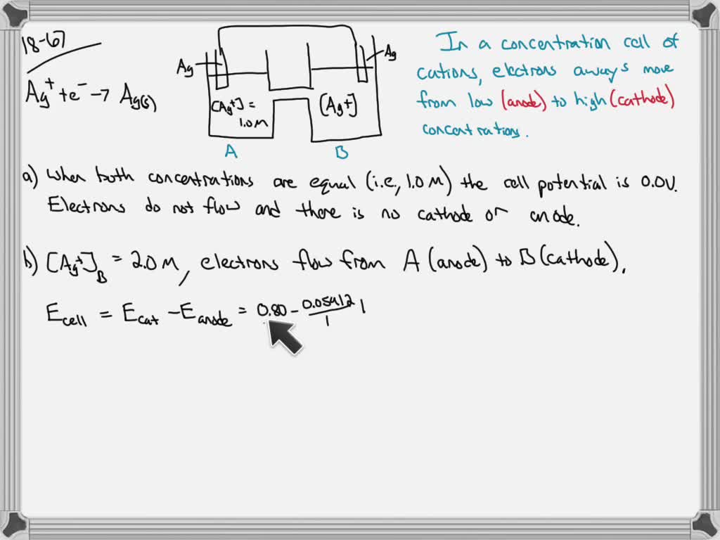 Calculate The Cell Potential PRIOR To Any Current Flo SolvedLib