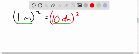 SOLVED:For Problems, see Example 5. How many square decimeters are in 1 ...