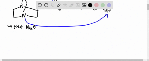 SOLVED:1,4-Diazabicyclo[2.2.2]octane (abbreviated DABCO) is a tertiary ...