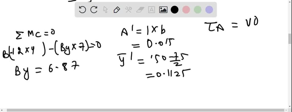 SOLVED: For the beam and loading shown, design the cross section of the ...