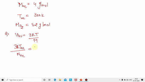 a) At what temperature do oxygen molecules have the same average speed ...