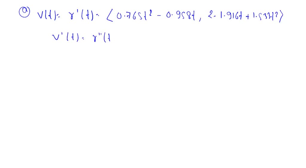Marla is running clockwise around a circular track. She runs at a constant speed of 3 meters per ...