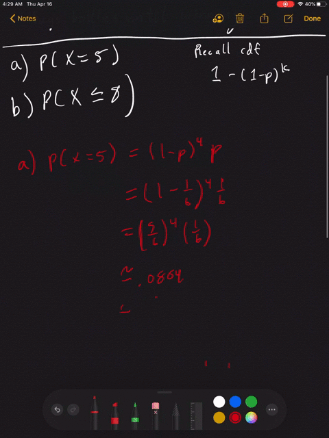SOLVED: 5 A gambler'luck follows pattern: If he wins a game, the ...