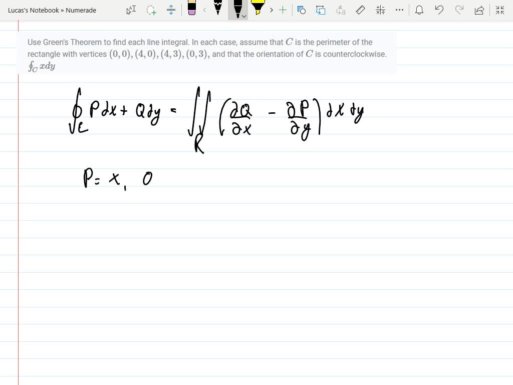 SOLVED:Use Green's Theorem to find each line integral. In each case ...
