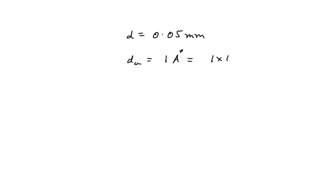 SOLVED:The smallest dust particle visible to the unaided eye measures ...