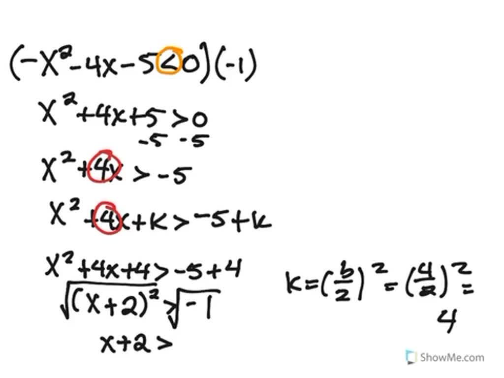 SOLVED Solve X 2 4 X 5 Subtract 4 X 5 From Each Member X 2 4 X 5 0 solved-solve-x-2-4-x-5-subtract-4-x-5-from-each-member-x-2-4-x-5-0