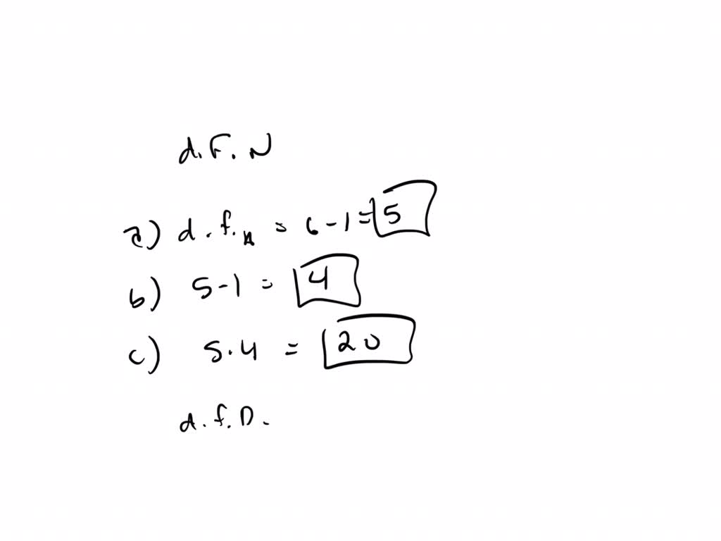 ⏩SOLVED:In a two-way ANOVA, variable A has six levels and variable B ...