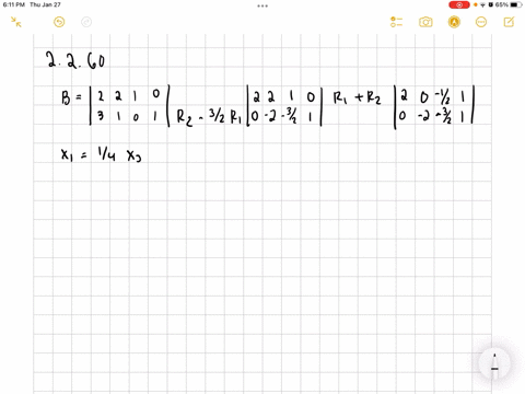 SOLVED:Suppose column 1+ column 3+ column 5=0 in a 4 by 5 matrix with four pivots. Which column ...