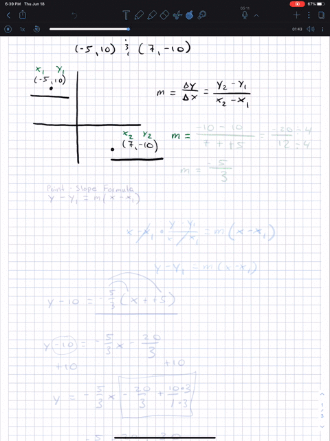 Solvedfind An Expression For The Function Whose Graph Is The Given Curve The Line Segment 0625