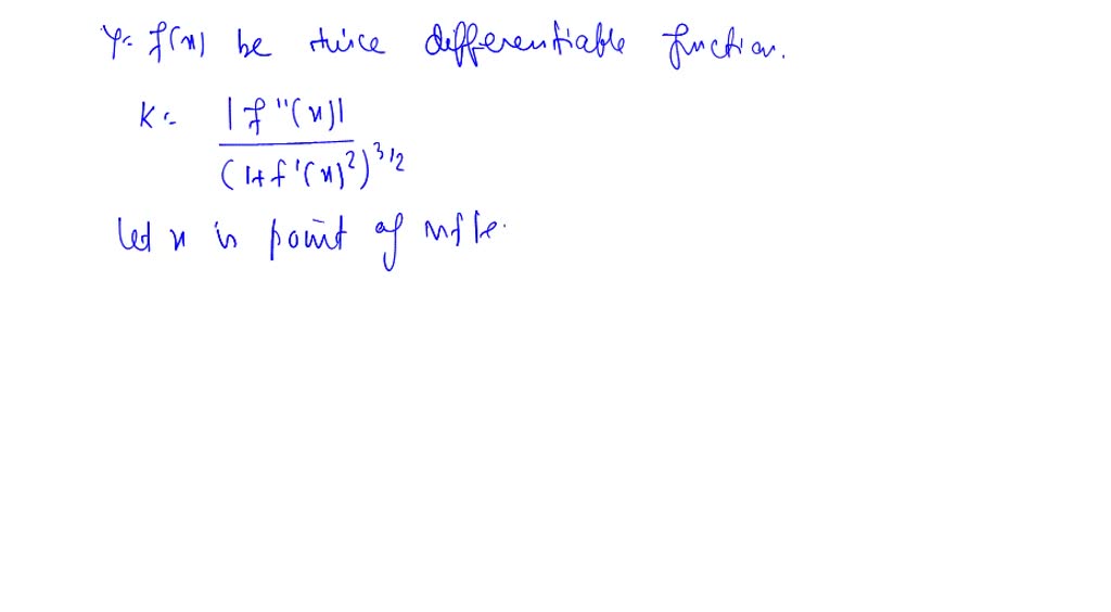 SOLVED:Prove that the four-vertices theorem remains true for discontinuous curvature if a one ...