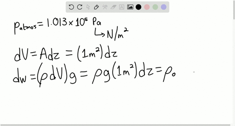 SOLVED:It's possible to use the ideal-gas law to show that the density ...