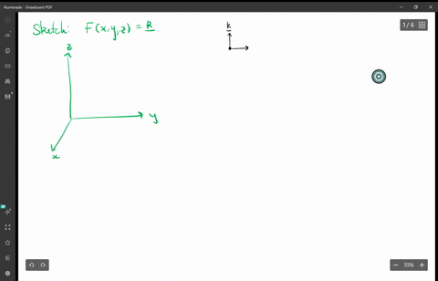 SOLVED:1-10 " Sketch the vector ficld \mathbf{F} by drawing a diagram ...