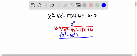 SOLVED:Use Iong division to divide. Divide x^4+5 x^3+6 x^2-x-2 by x+2.
