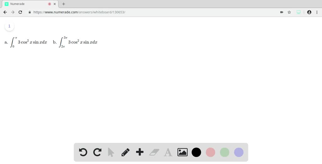 SOLVED:Use the Substitution Formula in Theorem 7 to evaluate the integrals. a. ∫0^π 3 cos^2 x ...