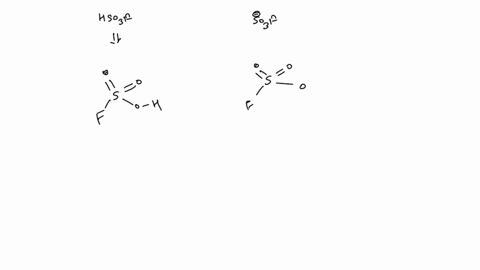 SOLVED:Draw the Lewis structures of the acid HPO2 F2 and its anion PO2 ...