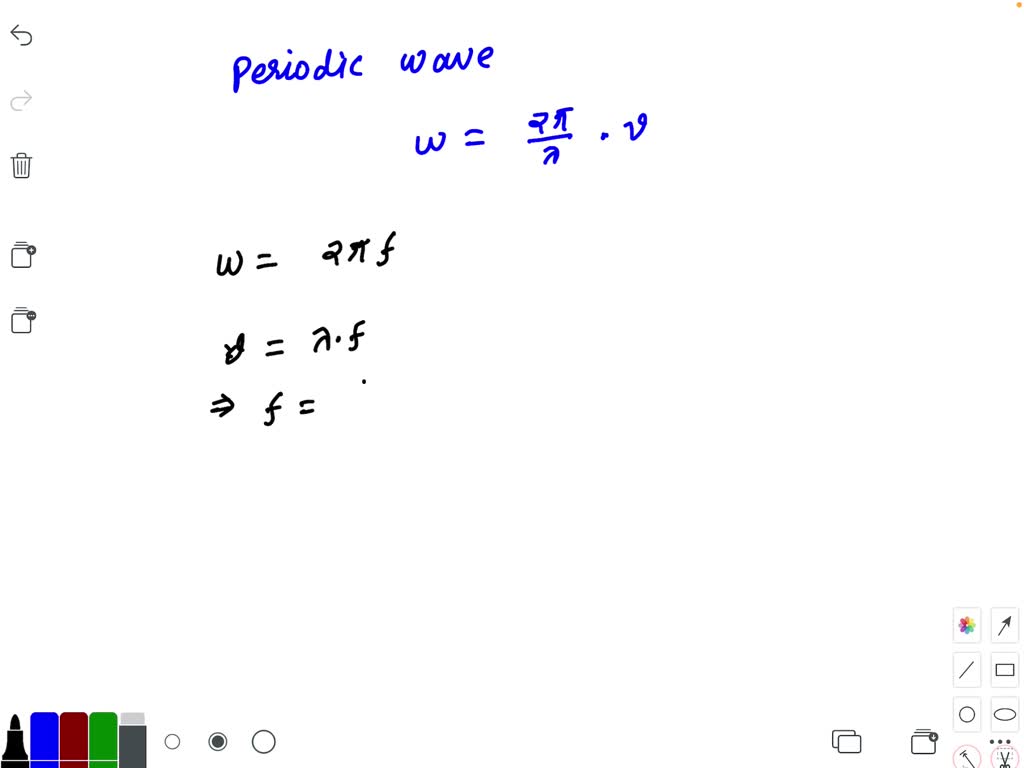 SOLVED Show That For A Periodic Wave 2 V 