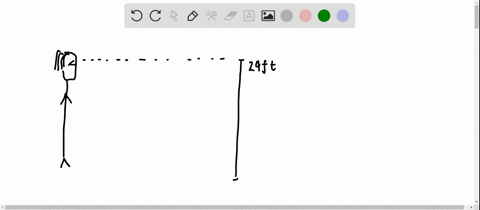 SOLVED:SAILING In Example 5, suppose your eye-level height is 24 feet ...