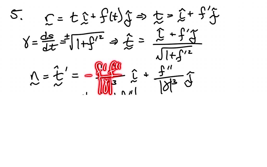 SOLVED:A formula for the curvature of the graph of a function in the x ...