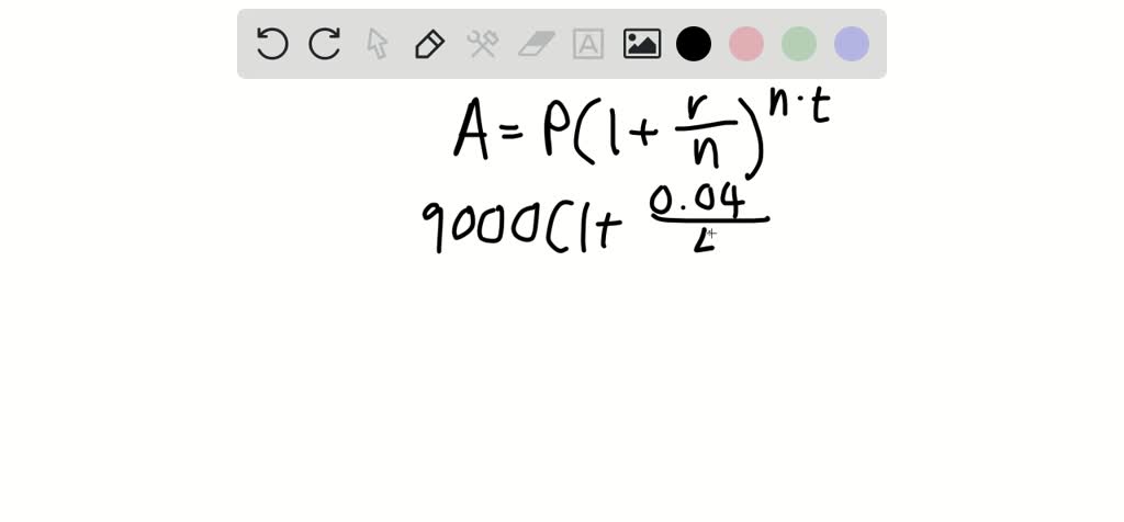 SOLVED:Manually calculate the compound amount and compound interest for ...
