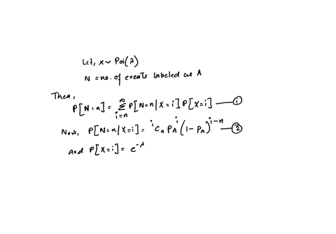 ⏩SOLVED:For a Poisson distribution, suppose that events are… | Numerade
