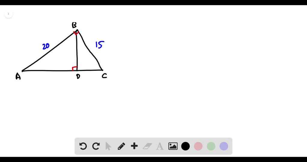 ⏩SOLVED:USE the Geometric Mean Theorems (Theorems 9.7 and 9.8 ) to ...