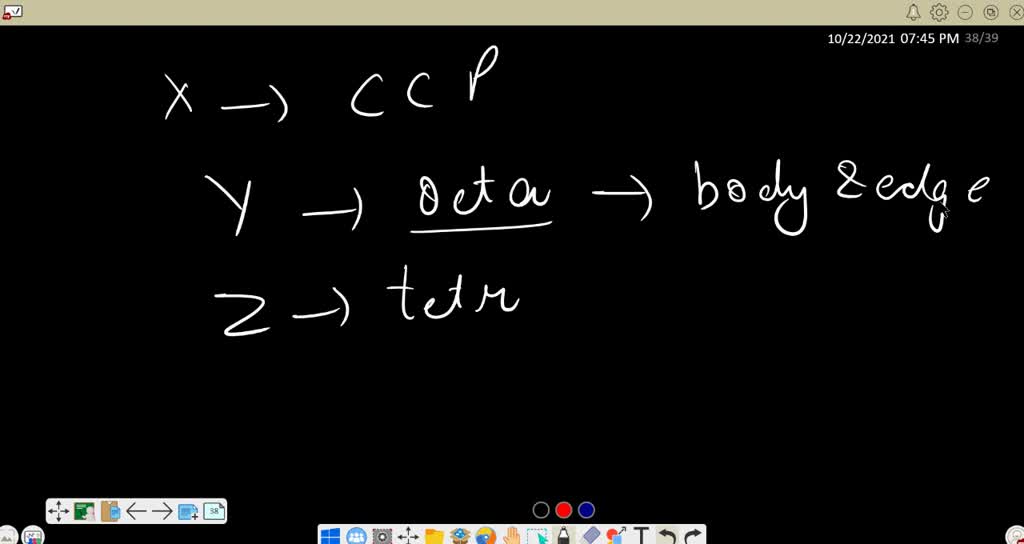 ⏩SOLVED:The crystalline structure of a solid is CCP for 'X' atoms ...