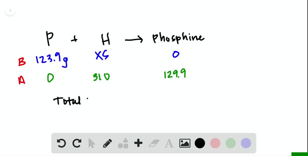 SOLVED:Phosphorus combines with hydrogen to form