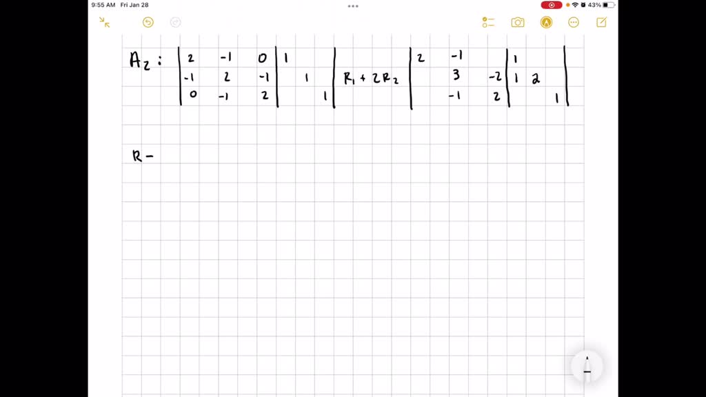 Determine whether the following matrices have inverses and, if so, find ...