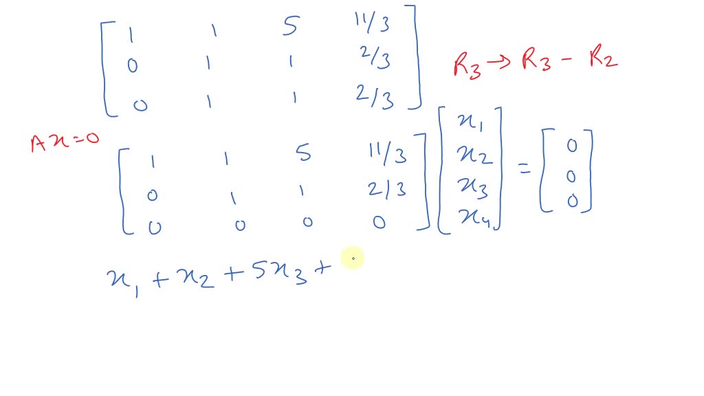 Solution Spaces for Linear Algebraic Systems In Prob. lems 63 and 64 ...