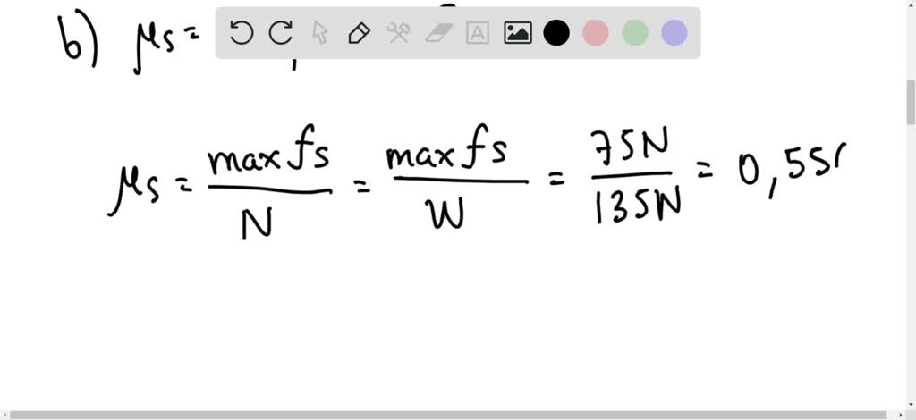 In a laboratory experiment on friction, a 135 N block resting on a ...