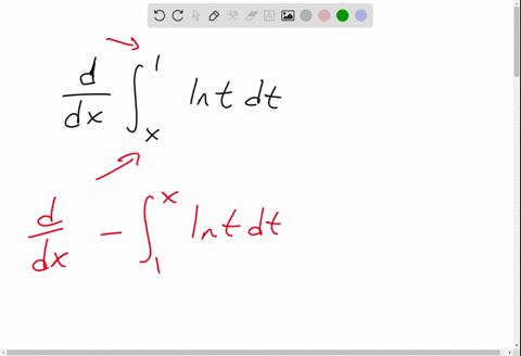 SOLVED:Find the derivatives. (d)/(d x) ∫x^1 lnt d t
