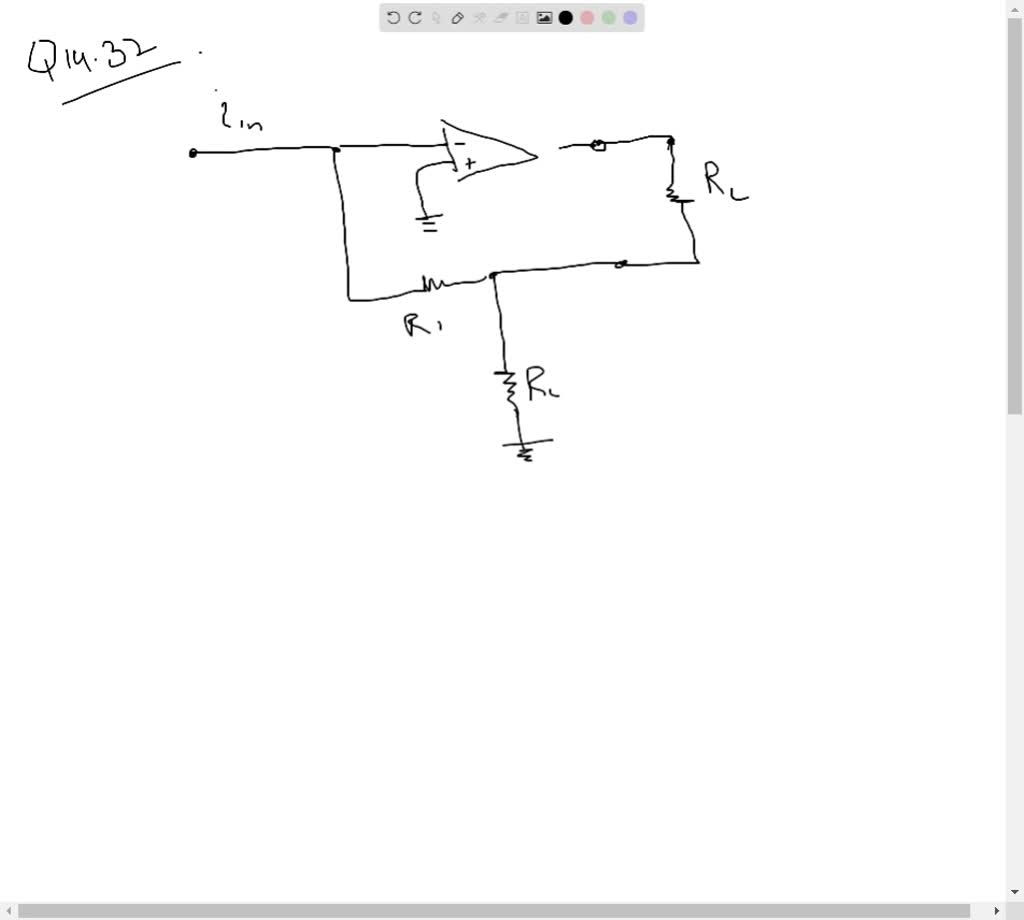 SOLVED:Consider the amplifier shown in Figure P14.34. Find an expression for the output current ...