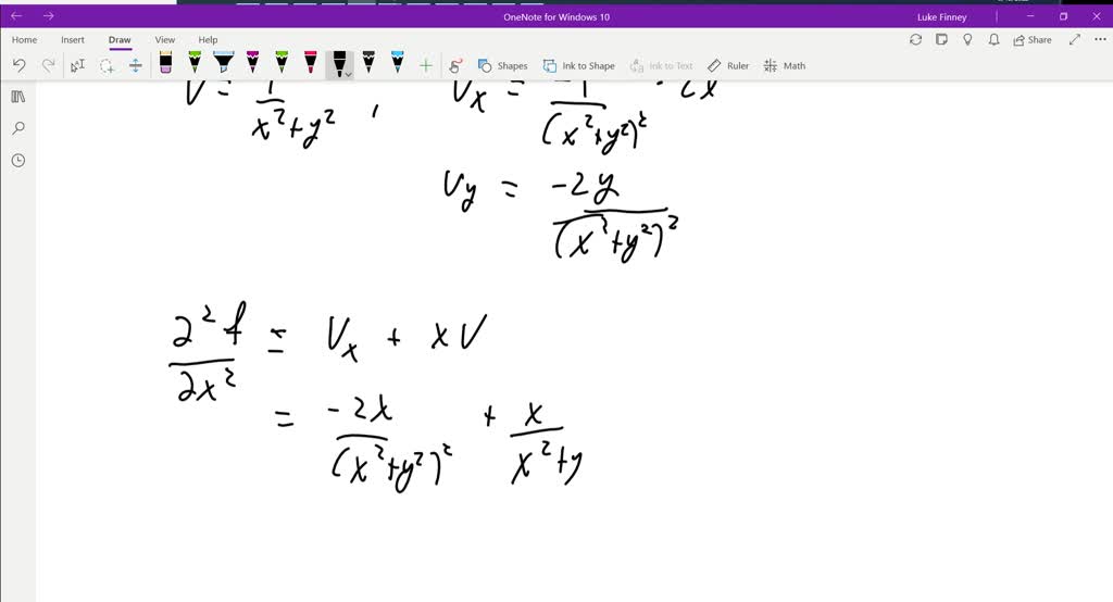 Suppose f: ℝ^2 →ℝ is C^2 and harmonic (see Example 2 on p. 122). Assume (∂^2 f)/(∂x^2)(𝐚) ≠0 ...