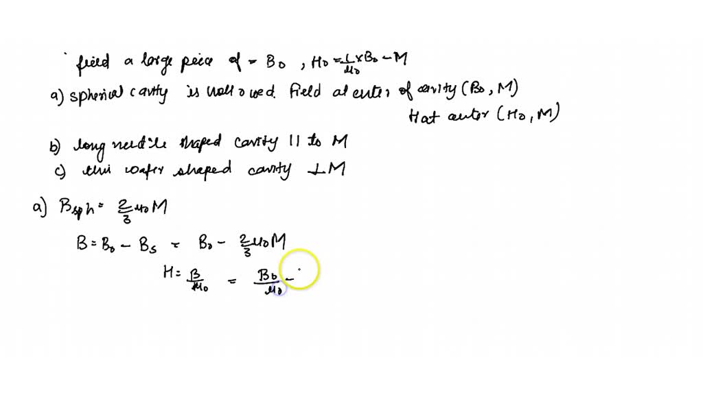 Magnetic field in a rectangular cavity resonator. (a) Derive the wave ...