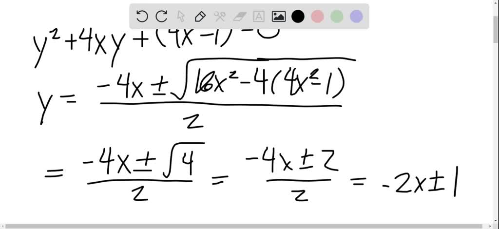 SOLVED:Sketching the Graph of a Degenerate Conic In Exercises 45 - 54 ...