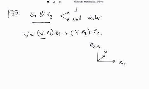 ⏩SOLVED:Form a unit. Suppose that e1 and e2 are perpendicular unit ...