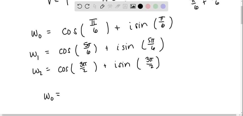 Find The Cube Roots Of Each Complex Number Leave 