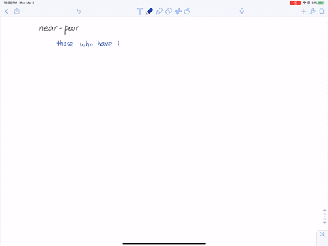 SOLVED:(Many, most) of the people live in poverty.