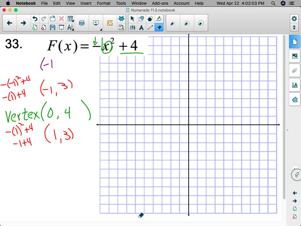 SOLVED:Graph each quadratic function. Label the vertex and sketch and ... SOLVED:Graph each quadratic function. Label the vertex and sketch and ...