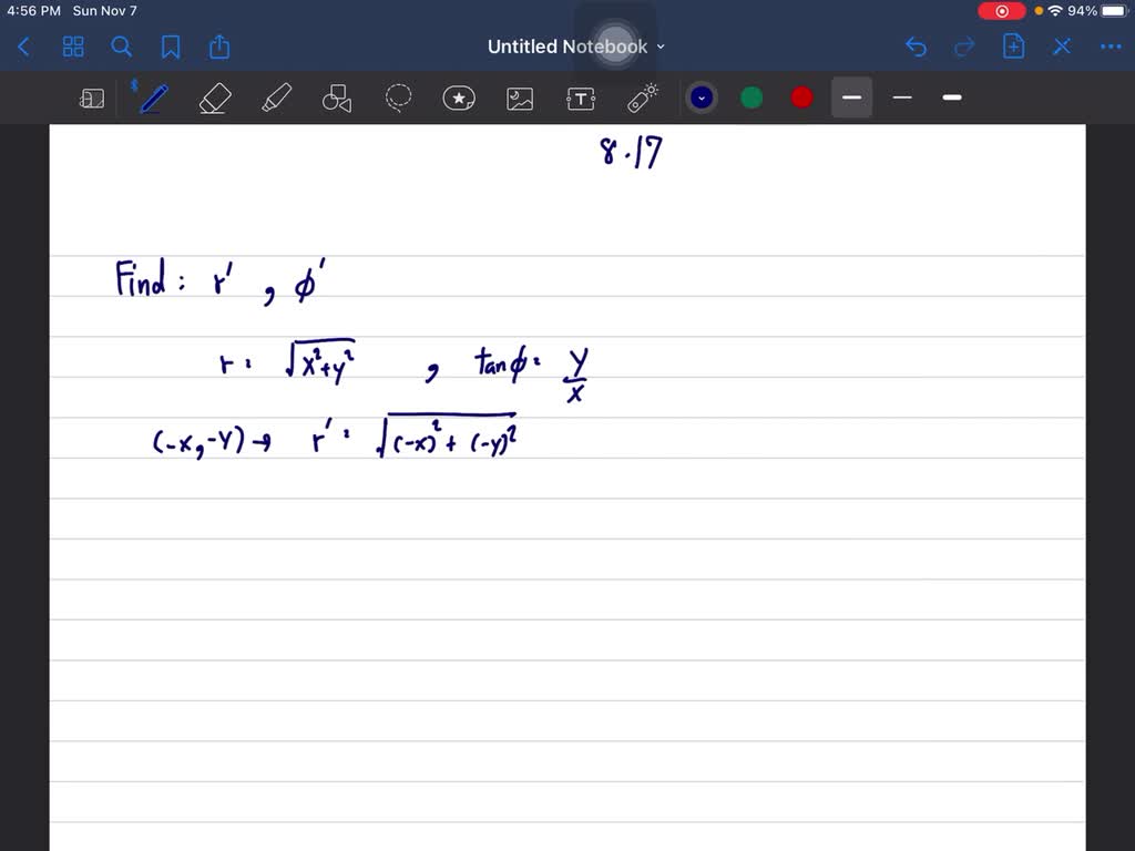 ⏩SOLVED:A certain point P in two dimensions has rectangular… | Numerade