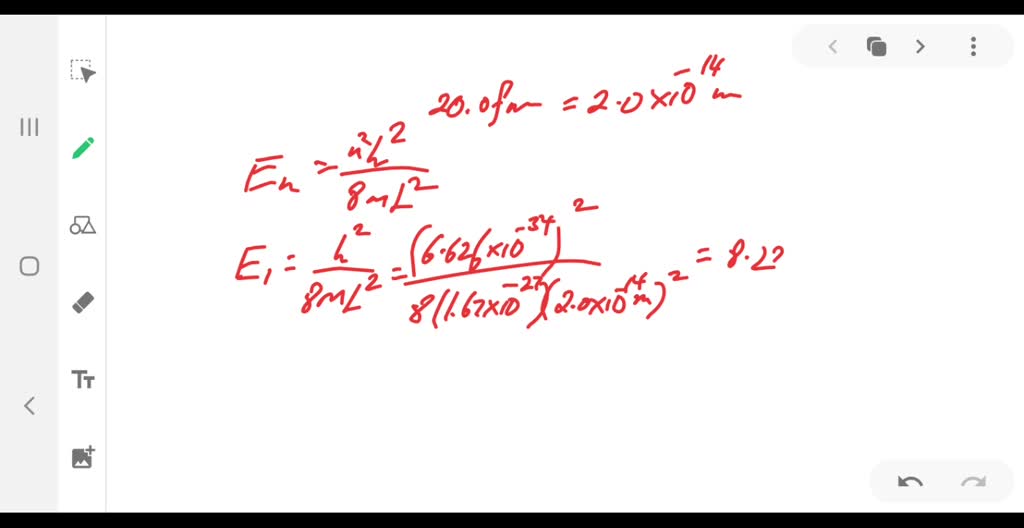 SOLVED:Use the quantum-particle-in-a-box model to calculate the first three energy levels of a ...