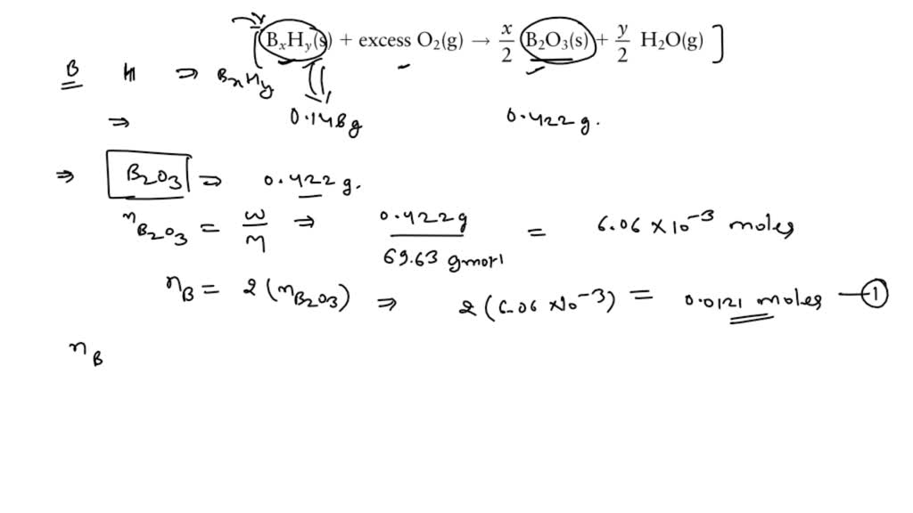 SOLVED:Boron forms a series of compounds with hydrogen, all with the ...