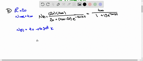 SOLVED:Electrical Charge The equation governing the amount of ...